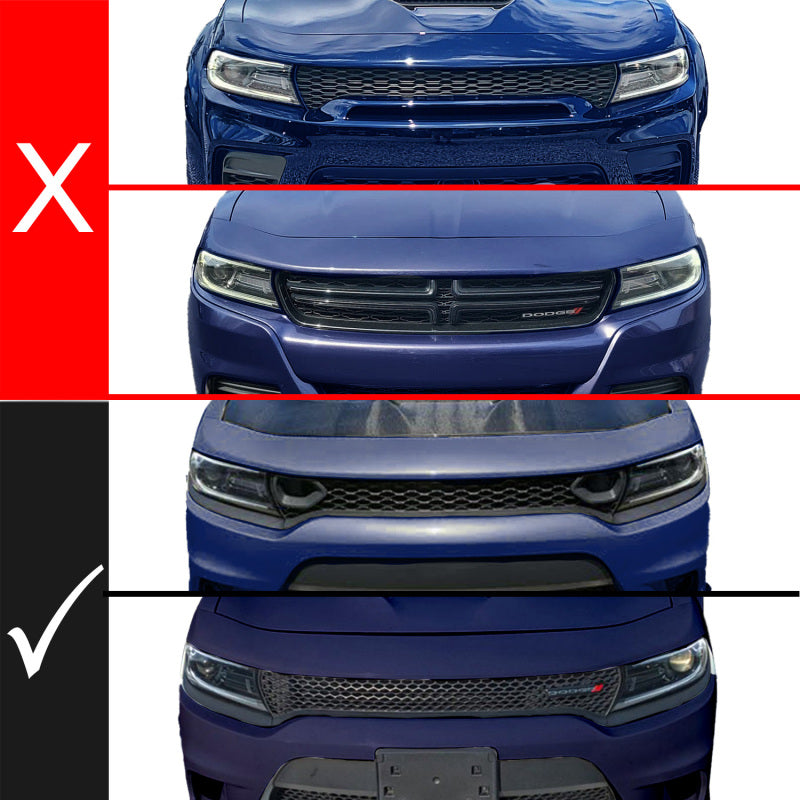 ANZO 15-23 Dodge Charger Black LED Grille w/ Initiation & Running – DTX Performance